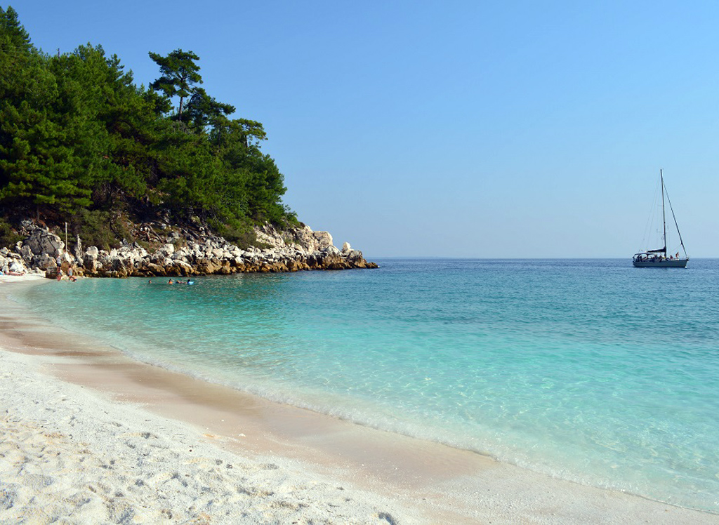 Am găsit 20 cele mai frumoase plaje din Thassos ️